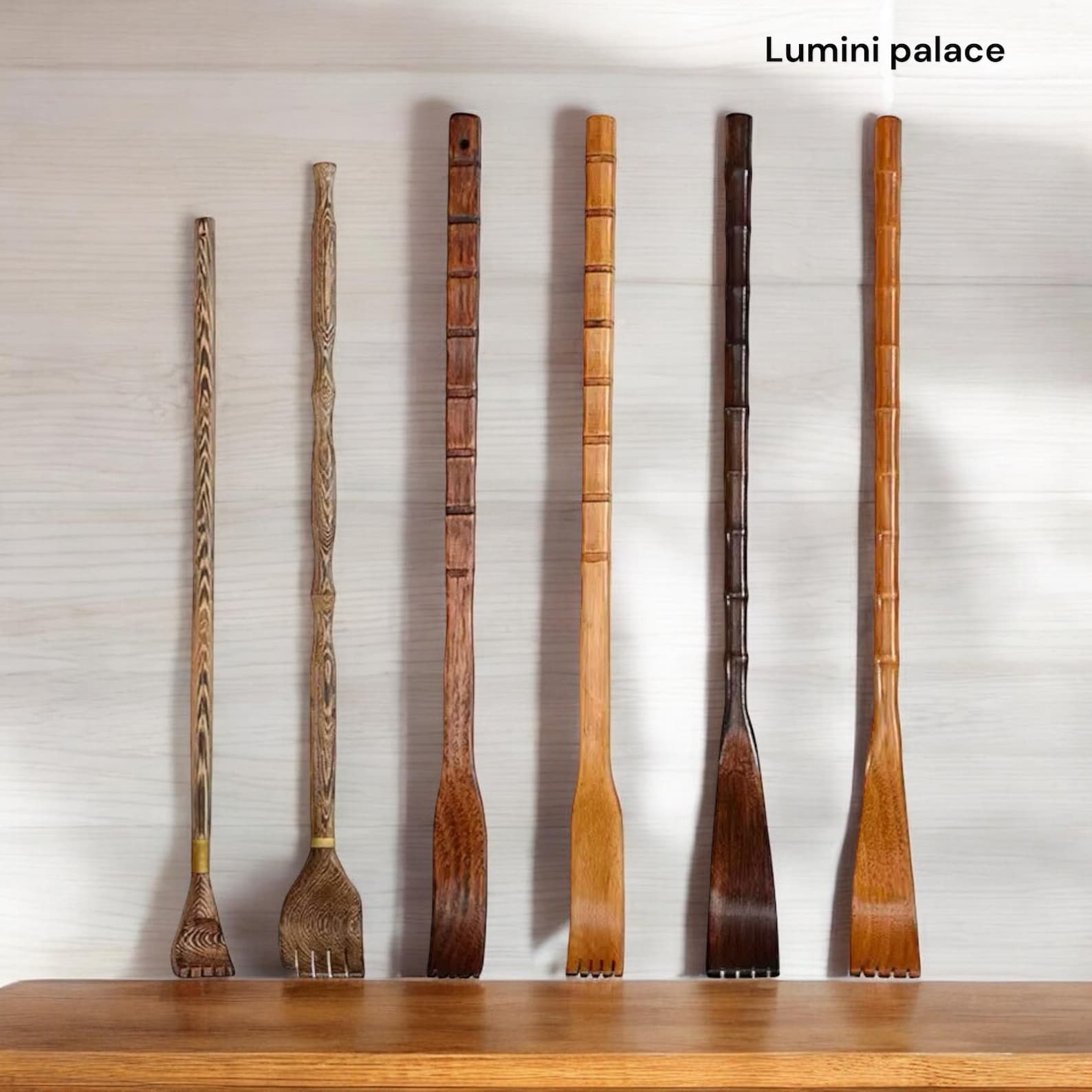 Handmade Wood Back Scratcher - Long Handle Wooden Back Scratcher ...