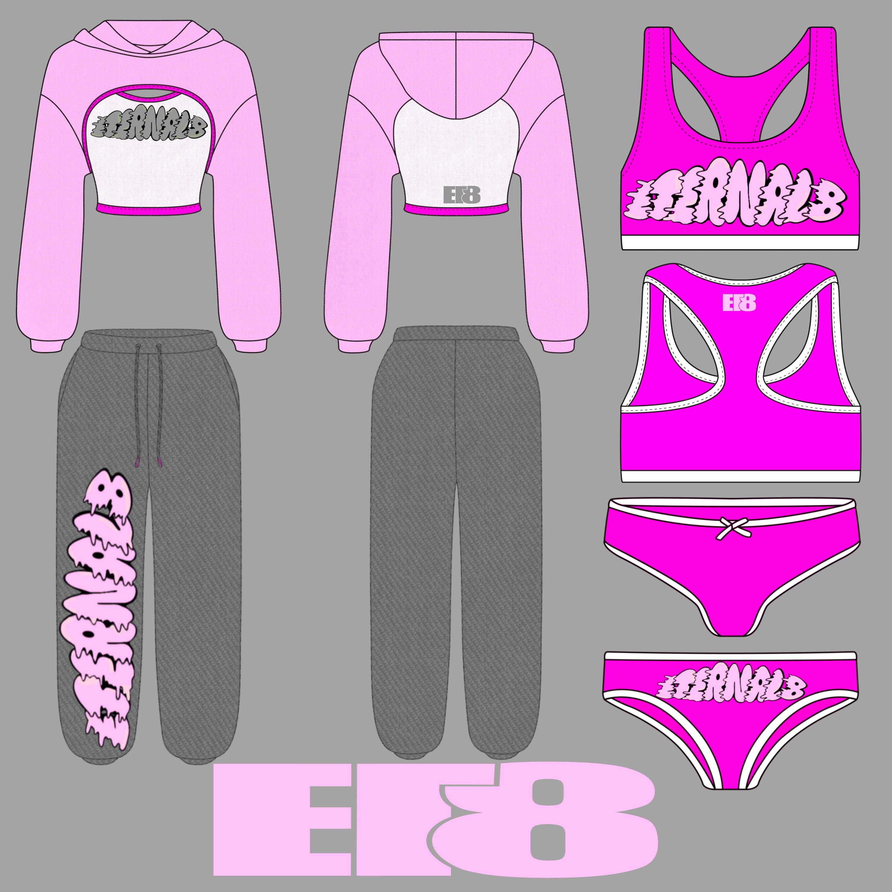 ET8 Female Bundle | Editable Mockups for Procreate, Photoshop, Canva & More - Etsy