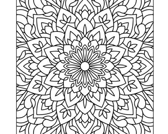 MANDELA, COLORING BOOK - Etsy