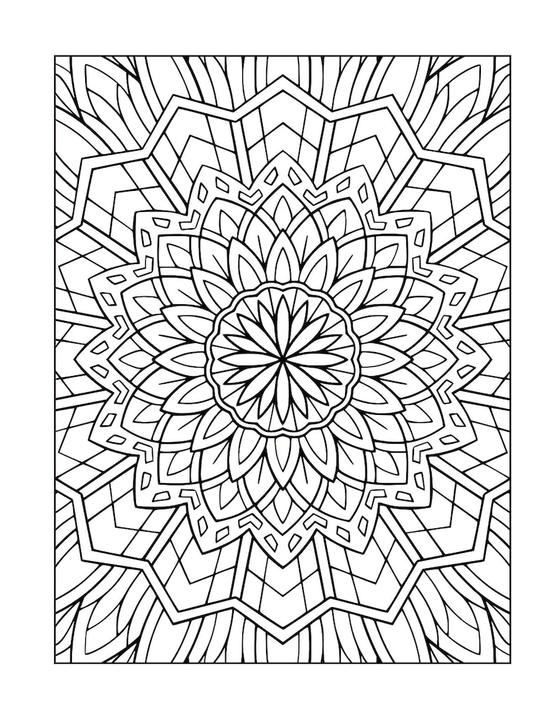 MANDELA, COLORING BOOK - Etsy