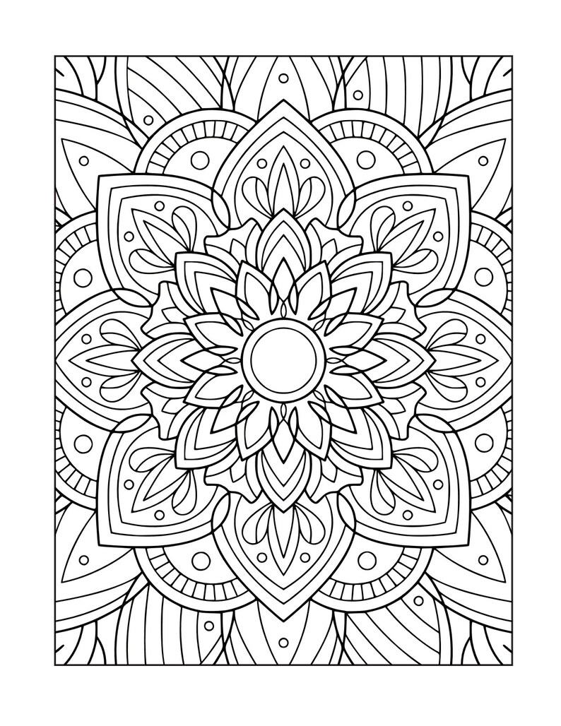 MANDELA, COLORING BOOK - Etsy