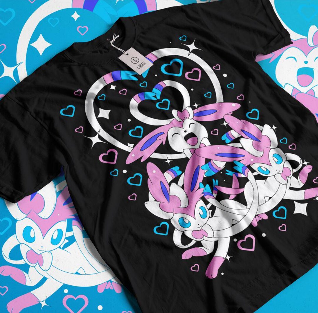 Sylveon Tee Perfect for a Gift, Present, Holiday, Birthday Japanese ...