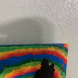 Pride Wolf Painting - Etsy