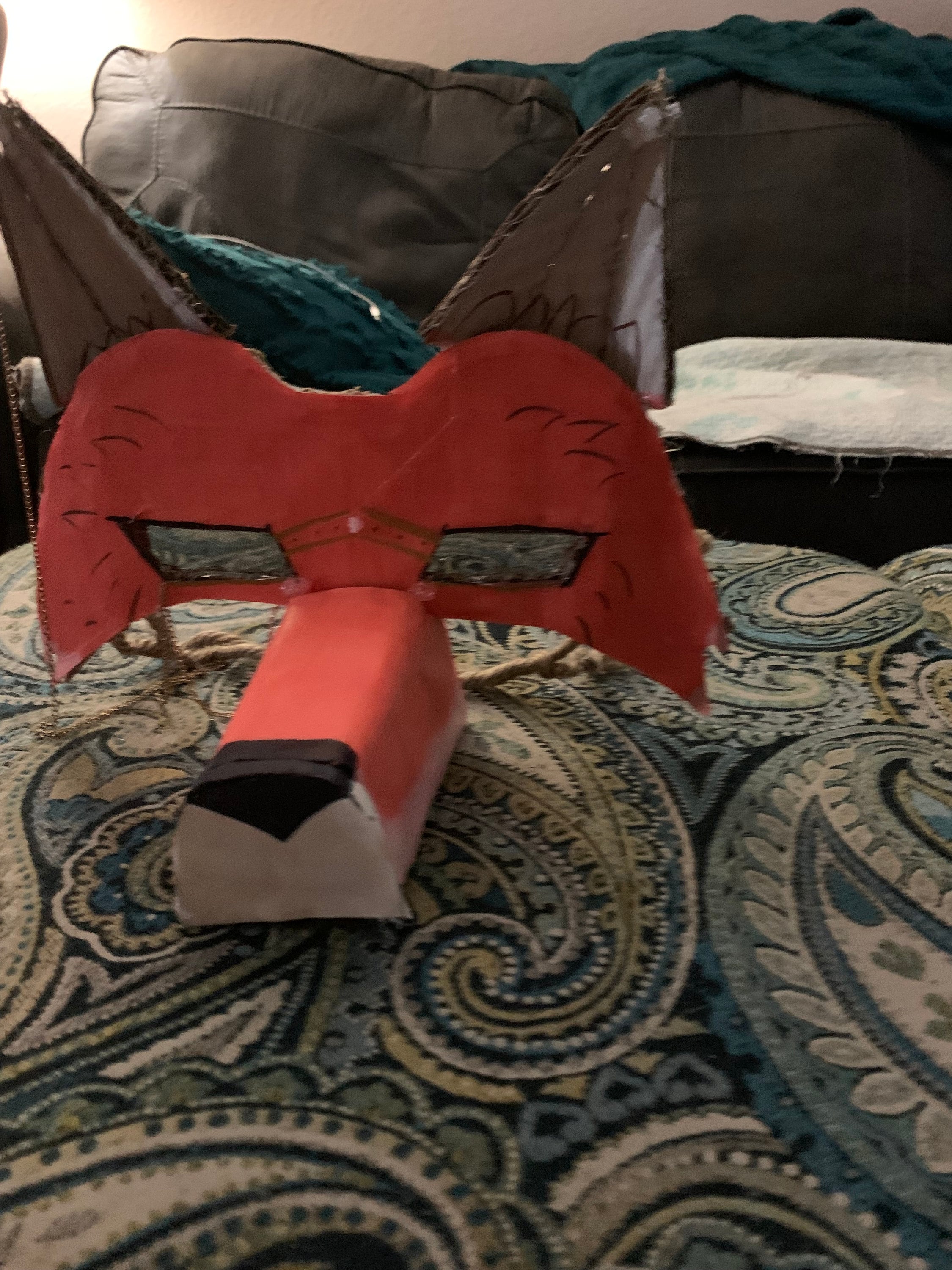 Red Fox Mask - Etsy