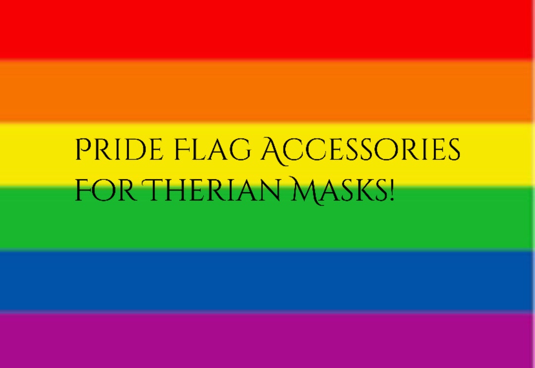 Lesbian Therian Mask Pride Flags - Etsy