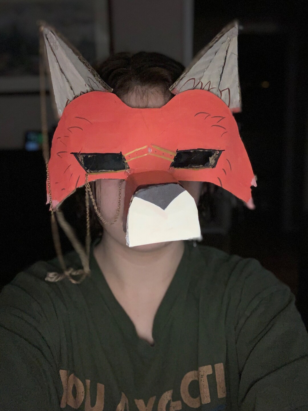 Red Fox Mask - Etsy