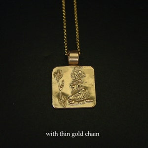 Tonantzin Aztec Corn Goddess Pendant: Hand-carved Mesoamerican Necklace ...
