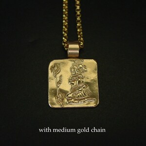 Tonantzin Aztec Corn Goddess Pendant: Hand-carved Mesoamerican Necklace ...