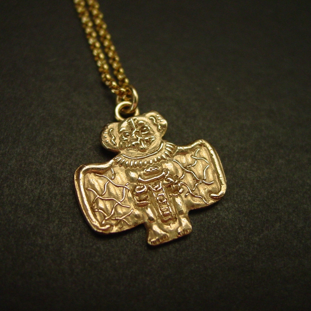 Camazotz Mayan Bat God Necklace - Zapotec Mesoamerica Guatemala - Etsy