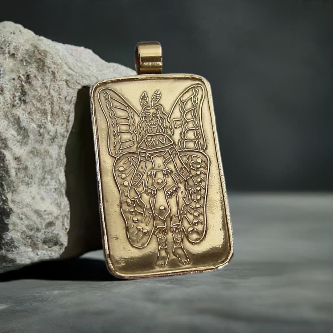 Itzpapalotl Aztec Warrior Goddess Pendant: Hand-carved Mesoamerican ...