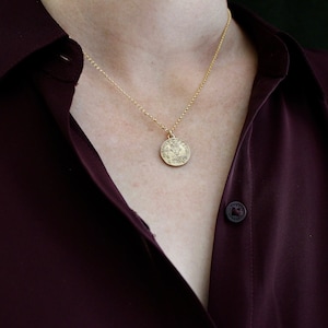 Byzantine Roman Emperor Coin Necklace: Hand Carved Museum Replica ...