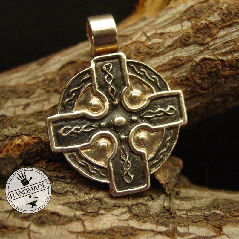 Solar Cross Pendant - Etsy