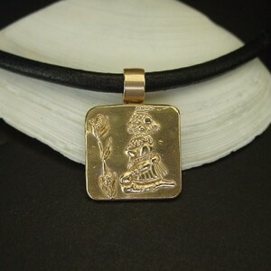 Tonantzin Aztec Corn Goddess Pendant: Hand-carved Mesoamerican Necklace ...