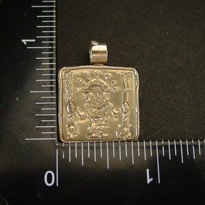 Viracocha Pendant Necklace - Hand Carved Quecha Wiracocha - Inca ...
