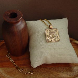 Mama Cocha Necklace: Hand Carved Inca Goddess of the Sea and Fish ...