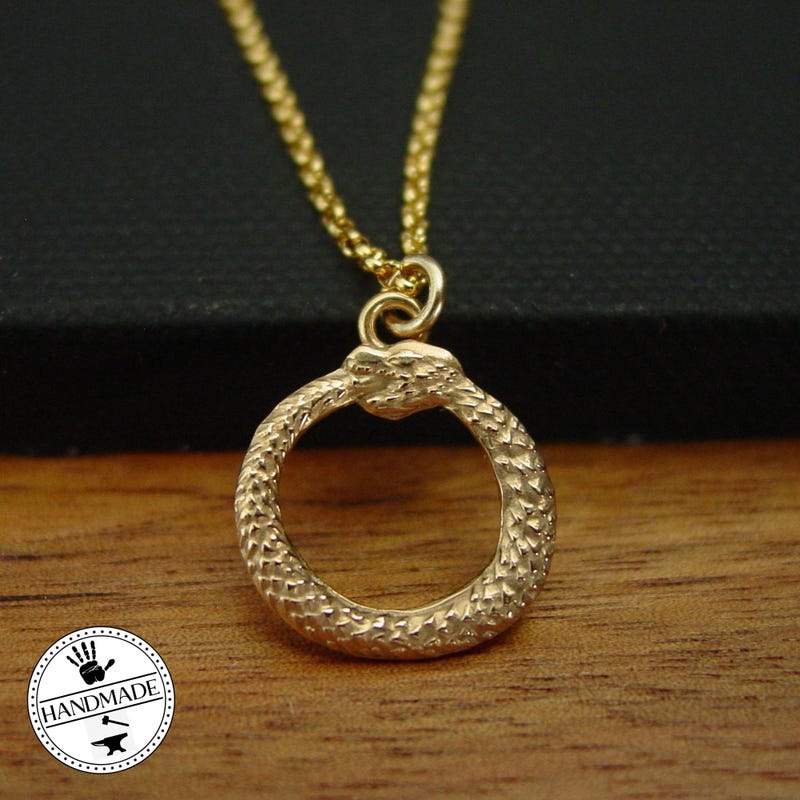 Ouroboros Necklace - Etsy