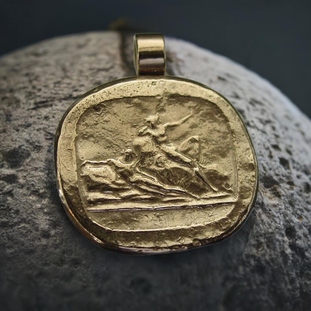 Adonis and Aphrodite Pendant: Handcrafted Intaglio Cameo Museum Replica - Etsy