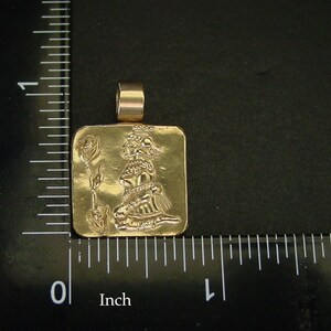 Tonantzin Aztec Corn Goddess Pendant: Hand-carved Mesoamerican Necklace ...