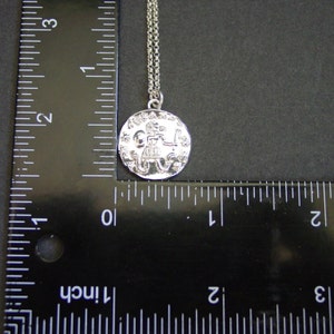 Abraxas Amulet Necklace - Hand Carved in Solid Sterling Silver Gnostic ...