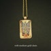 Itzpapalotl Aztec Warrior Goddess Pendant: Hand Painted Obsidian ...