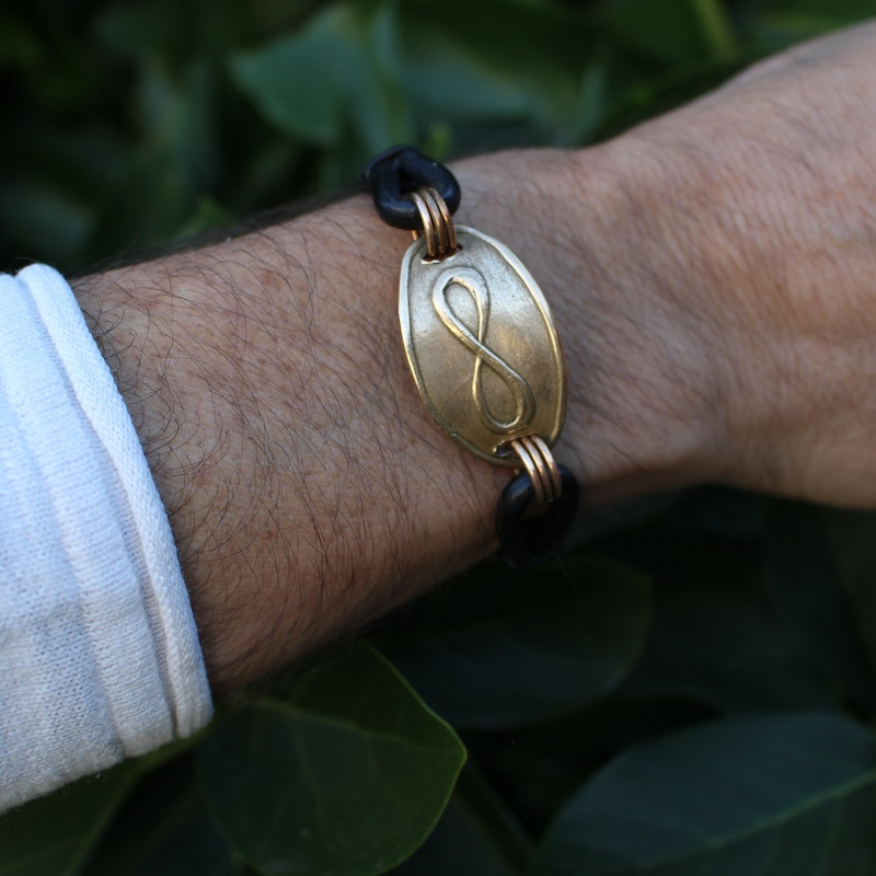 Mens Infinity Bracelet - Etsy