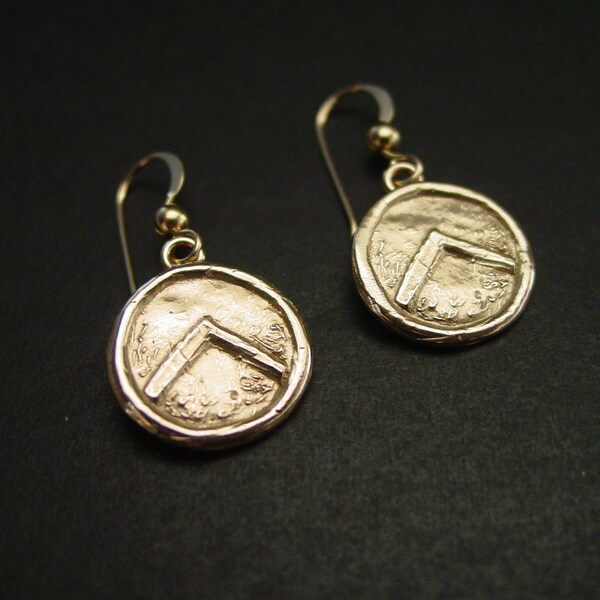 Shield Earrings - Etsy