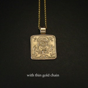 Mama Cocha Necklace: Hand Carved Inca Goddess of the Sea and Fish ...