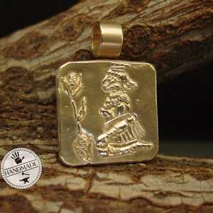 Tonantzin Aztec Corn Goddess Pendant Mesoamerican Necklace - Etsy