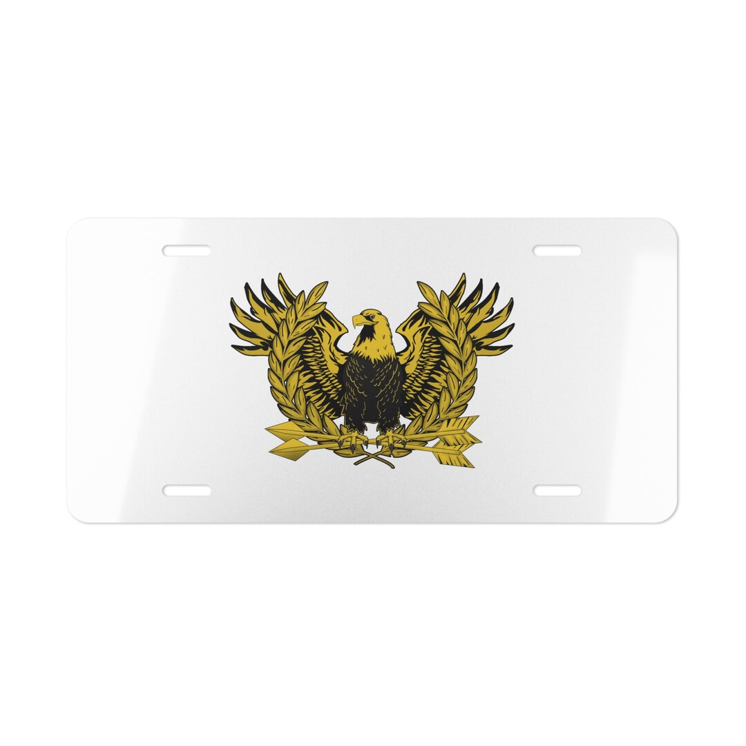 Warrant Officer License Plate - Etsy