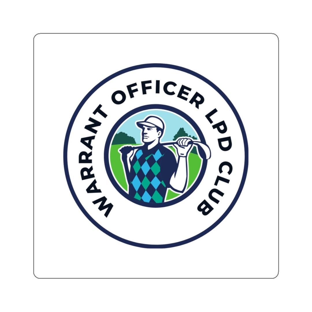 Warrant Officer LPD Club Sticker - Etsy