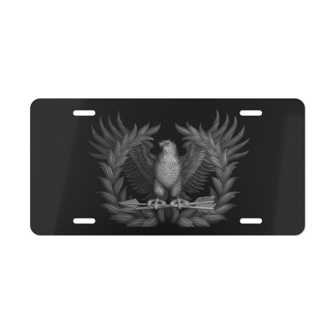 Warrant Officer License Plate - Etsy