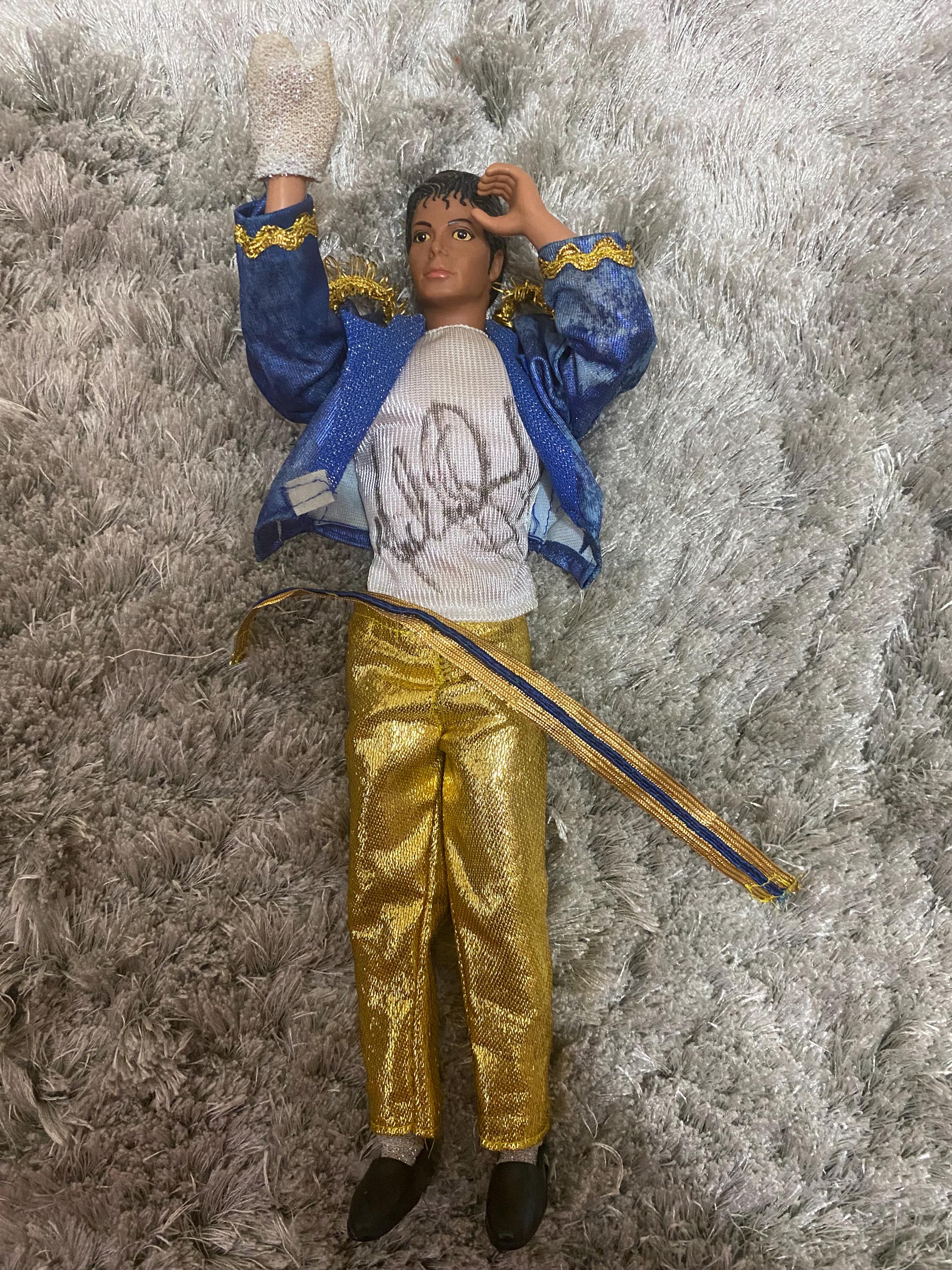 Michael Jackson Doll Official Thriller Signed - Etsy