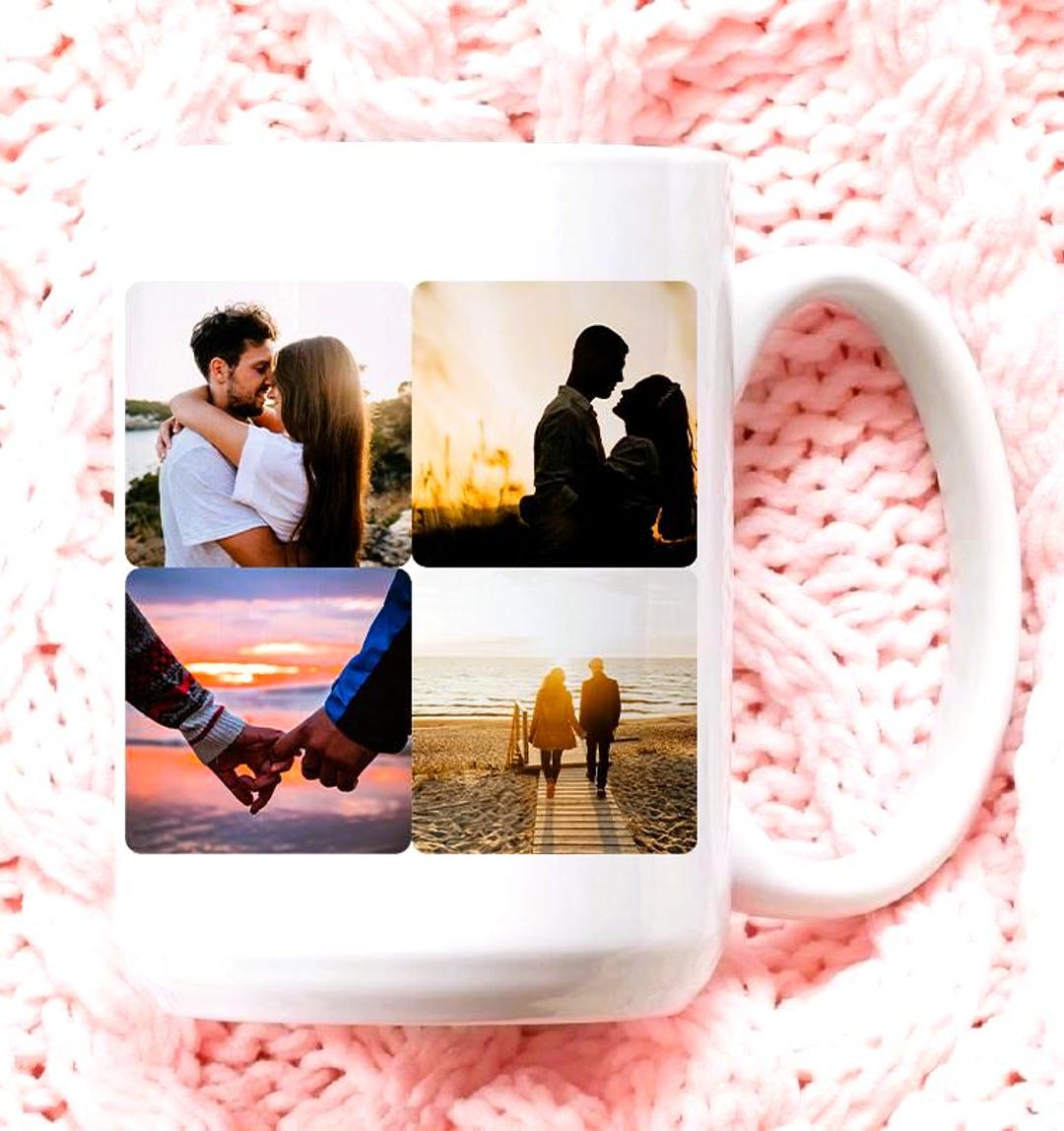 Custom Photo and Date Calendar Mug Personalized Memory Cup Gift for ...