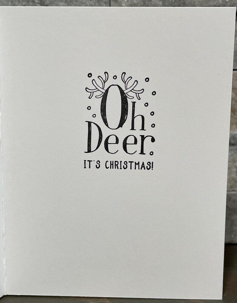 Oh Deer! (circle) - Etsy