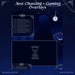 Blue Elegant Time Themed STATIC Stream Package Gaming Chatting Overlays ...