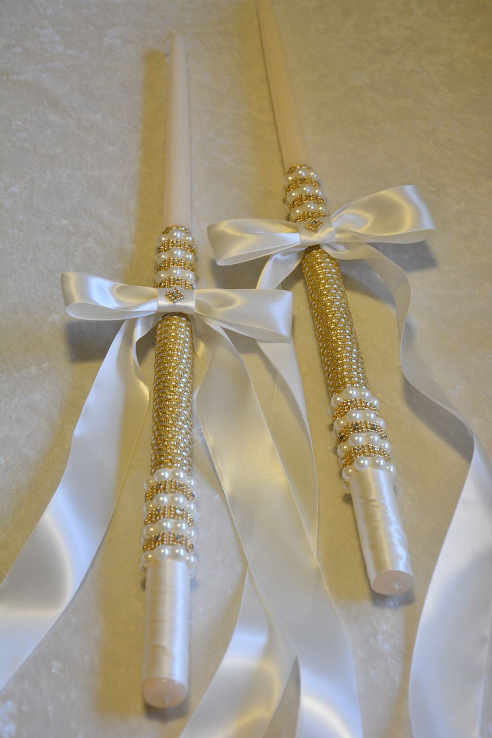 Greek Orthodox Candles 24 Greek Wedding Candles | Etsy