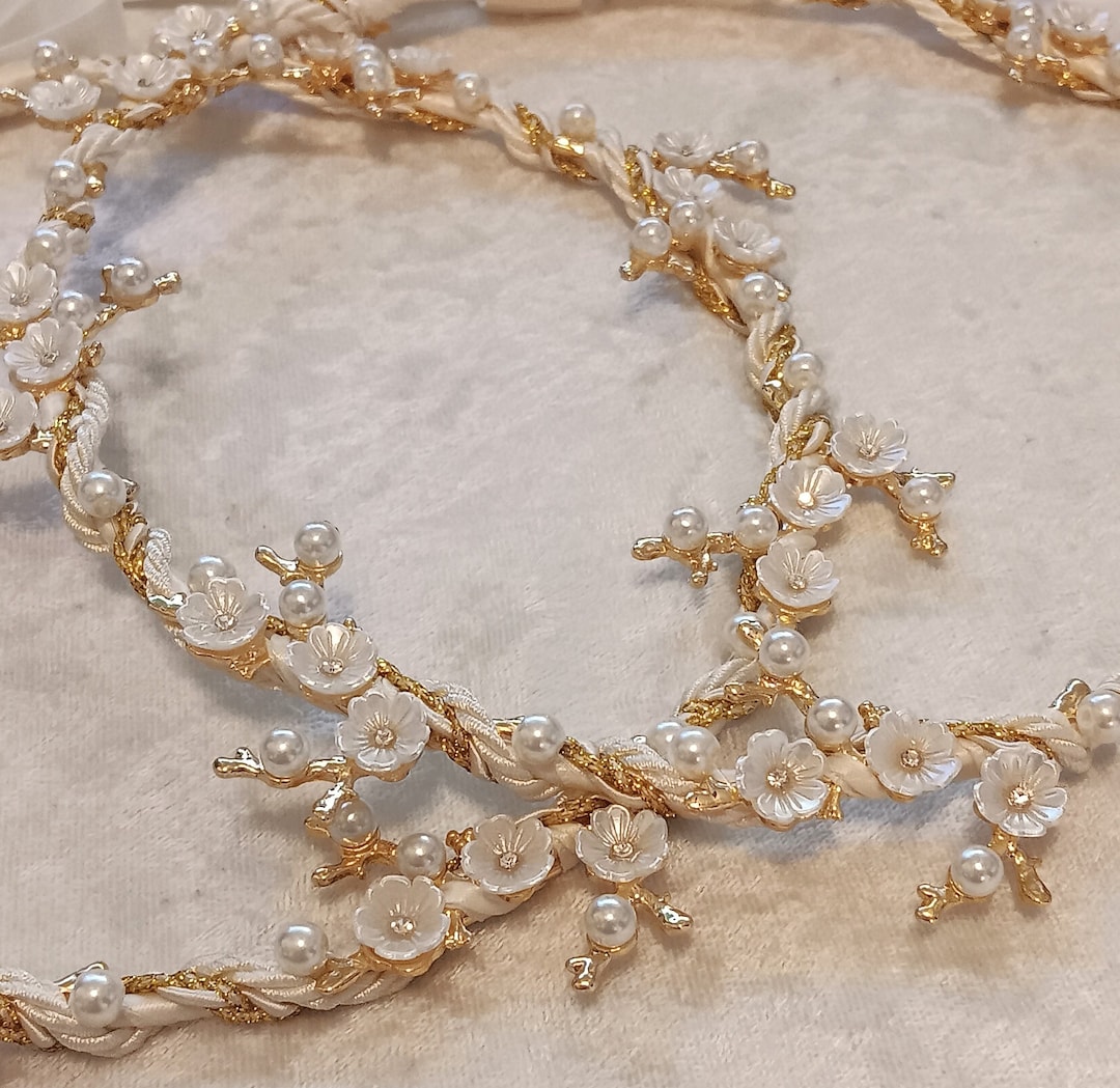 Stefana Crowns, Greek Wedding Stefana, Stefana Gold, Greek Orthodox ...