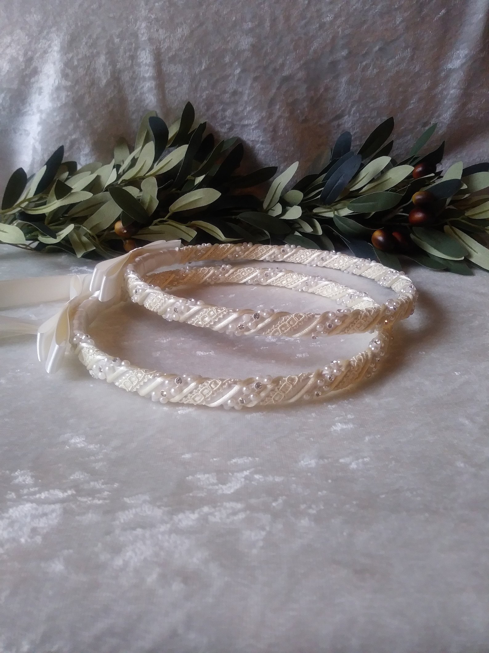Stefana Crowns Greek Wedding Crowns Greek Stefana Orthodox - Etsy