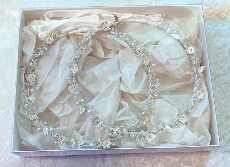Stefana Set, Greek Orthodox Wedding Crowns, Twisted Stephana Crowns ...