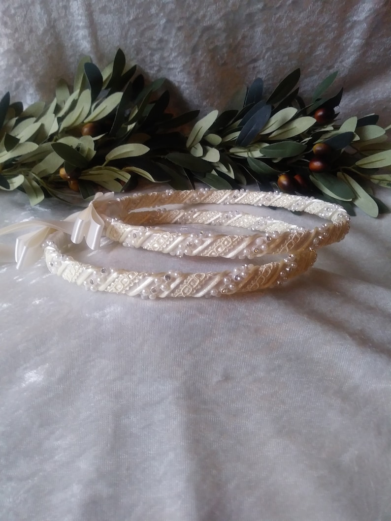 Stefana Crowns Greek Wedding Crowns Greek Stefana Orthodox - Etsy