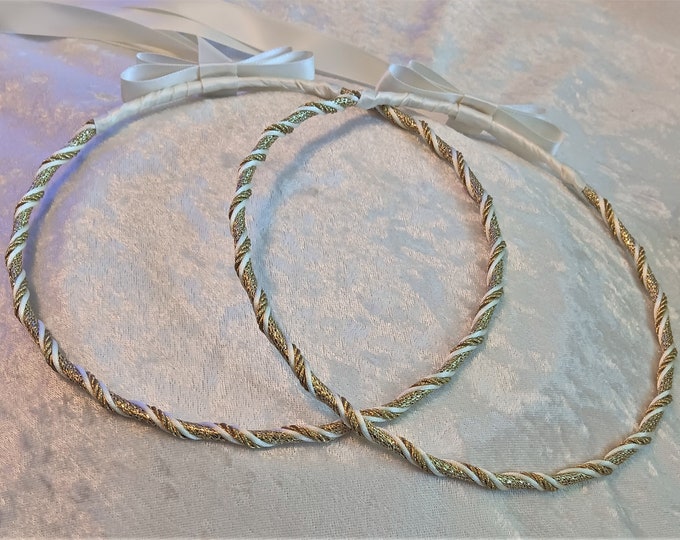 Stefana Set, Greek Orthodox Wedding Crowns, Twisted Stephana Crowns ...