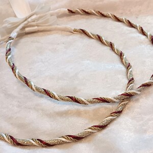 Stefana Set, Greek Orthodox Wedding Crowns, Twisted Stephana Crowns ...