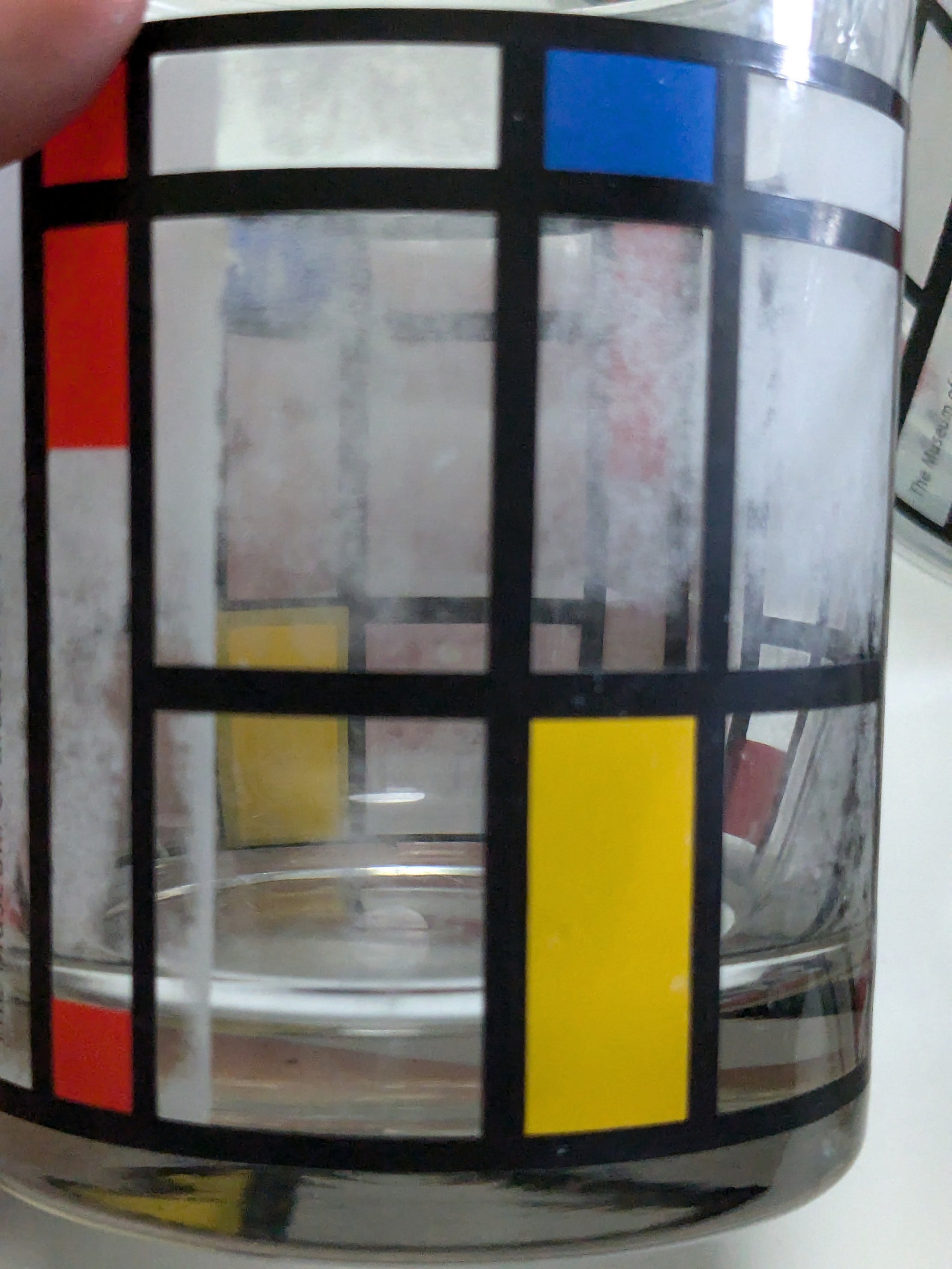 Four Mondrian Rocks Glasses Moma Exhibition 2017 RARE - Etsy