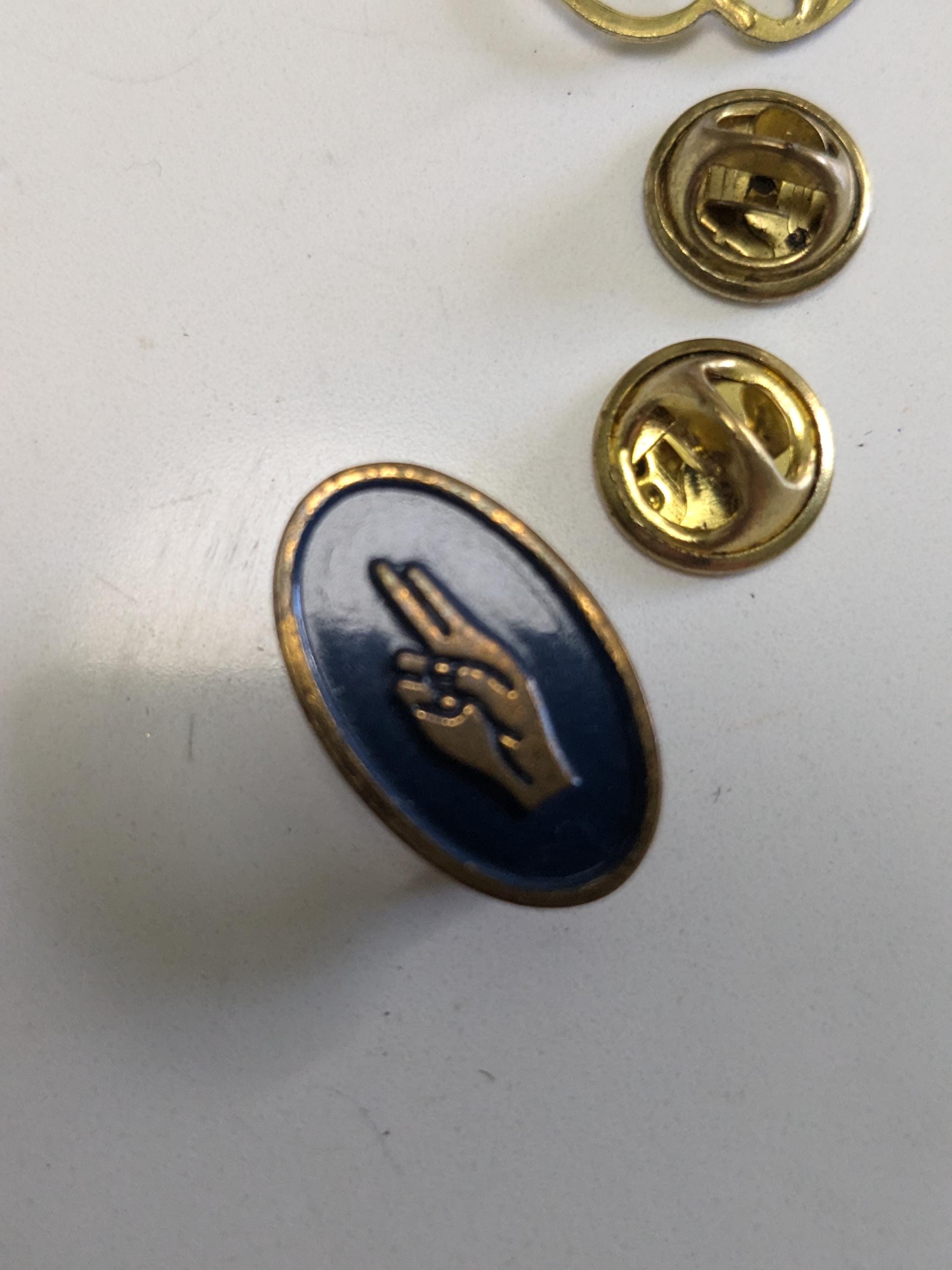 3 Girl Scout Pins: Daisy, Brownie, Cadet - Etsy