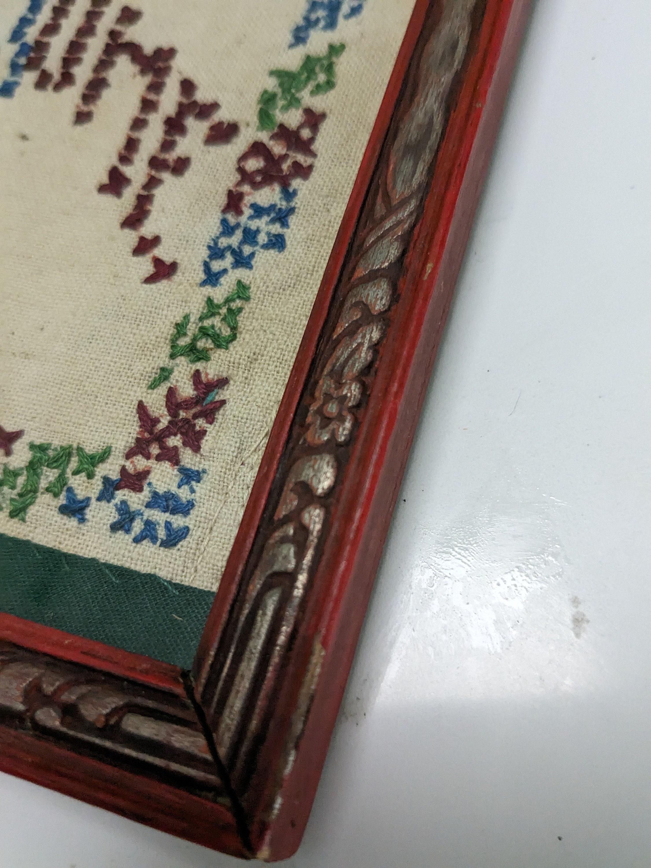 Home Sweet Home Sampler Beautiful Frame Newly Reframed - Etsy