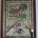 Home Sweet Home Sampler Beautiful Frame Newly Reframed - Etsy