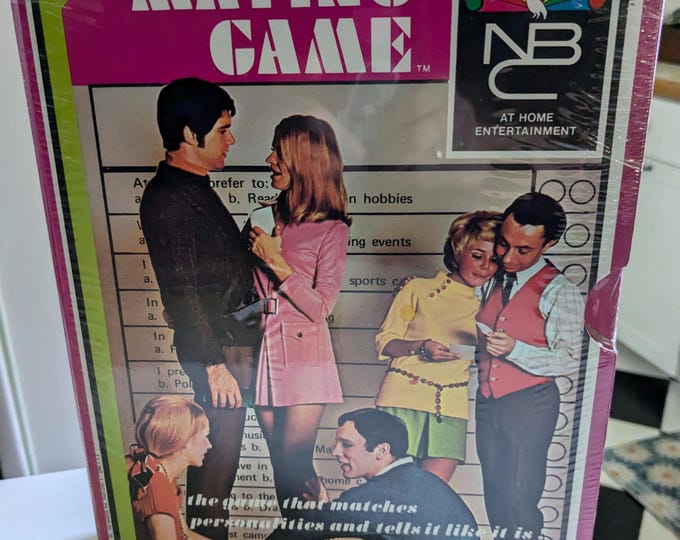 1960s Mating Game Board Game - NBC Hasbro - New in Box - Etsy