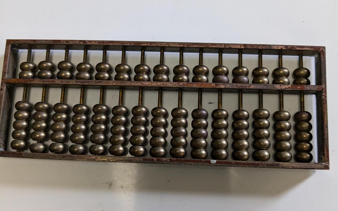 Brass Abacus With 15 Rods Very Feng Shui and Fun to Fidget, Play and ...