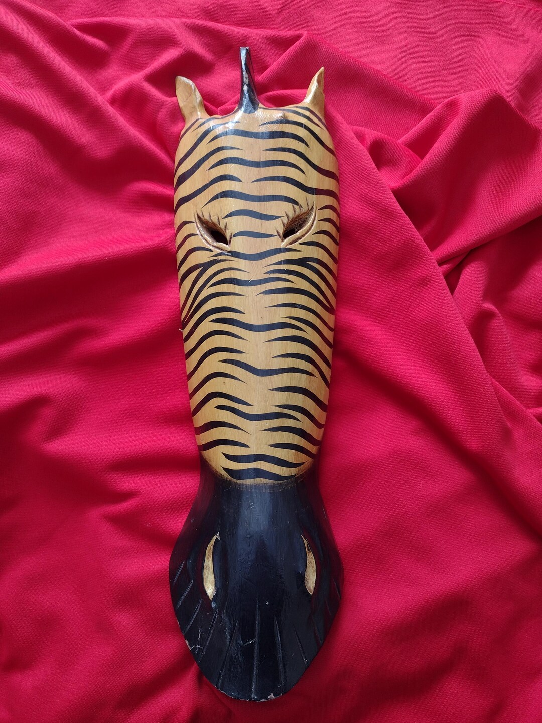 Traditional Carved African Tribal Zebra Spirit Mask - Etsy
