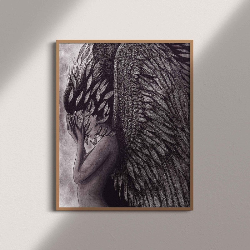 Crying Angel - Etsy